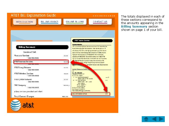 Welcome to the ATT Bill Explanation Guide As