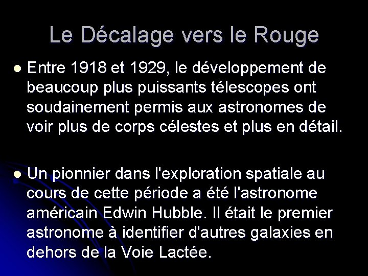 Chapitre 12 LOrigine de LUnivers http www youtube