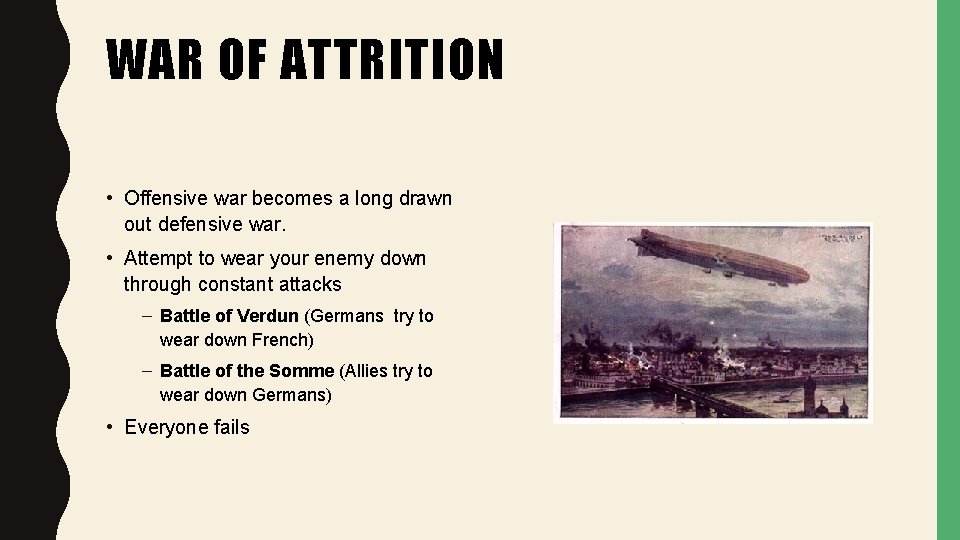 WORLD WAR I HOW DID THE FIRST WORLD