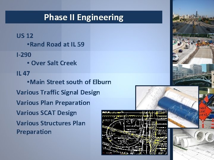 Illinois Department of Transportation Division of Highways Region