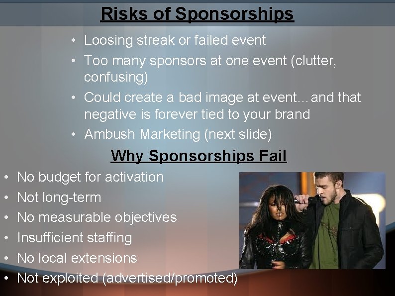 SEM I 1 07 Sponsorships Define Sponsorship Sponsorship