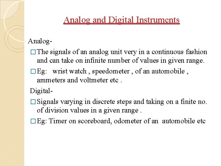 Lecture 1 Mechanical Measurement presented by Mayur Bembde