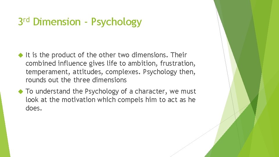 CHARACTER The Bone Structure Character Who for out