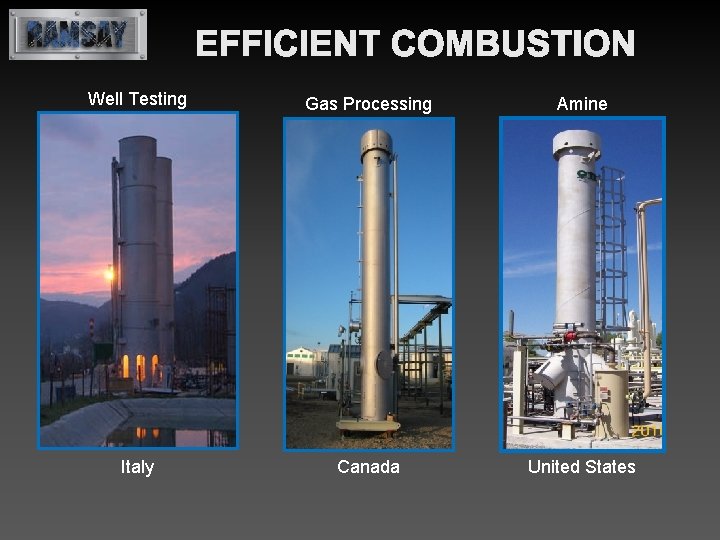LANDFILL WASTE GAS COMBUSTION TECHNOLOGY S ERVING GOVERNMENT