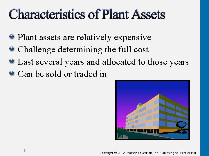 Plant Assets Intangibles Chapter 9 1 Copyright 2012