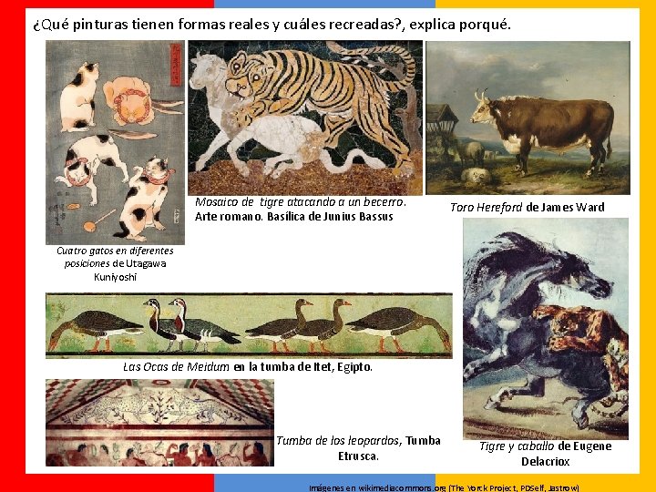 Formas reales y recreadas en el arte Objetivo