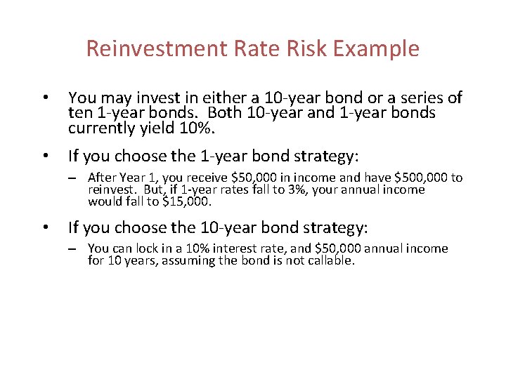 BONDS According to Dr A Review of Concepts
