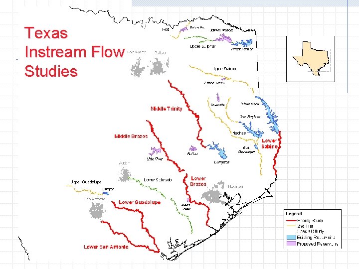 The Texas Instream Flow Program Barney Austin Surface