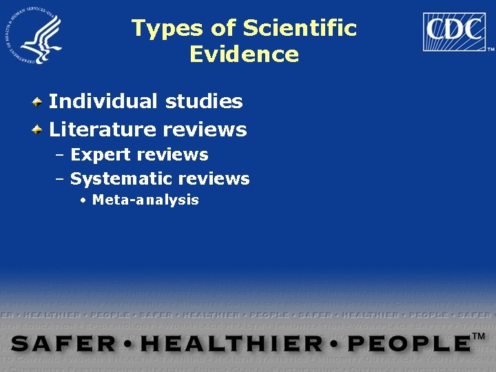 Decoding the Evidence Myth The Realities of Evidence