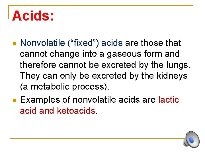 Acid base balance By Dr Warda Ramadan Lecturer
