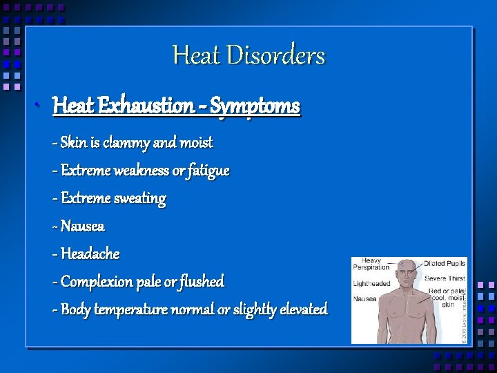 HEAT STRESS Presented by Environmental Health and Safety
