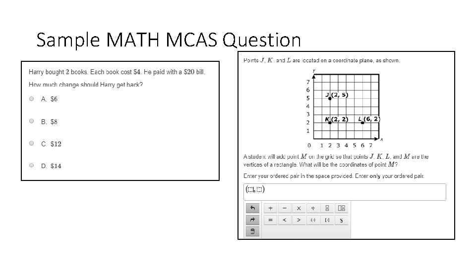Joshua Eaton MCAS Presentation November 13 2019 Agenda