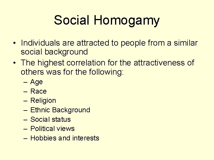 Intimate Relationships and Marriage Lesson Objectives Understand theories