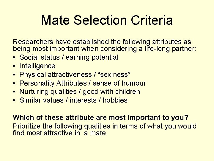 Intimate Relationships and Marriage Lesson Objectives Understand theories