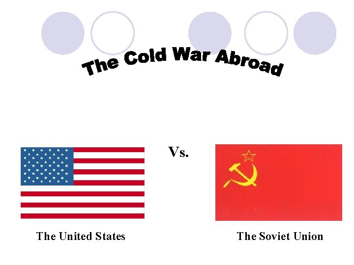 Vs The United States The Soviet Union Post