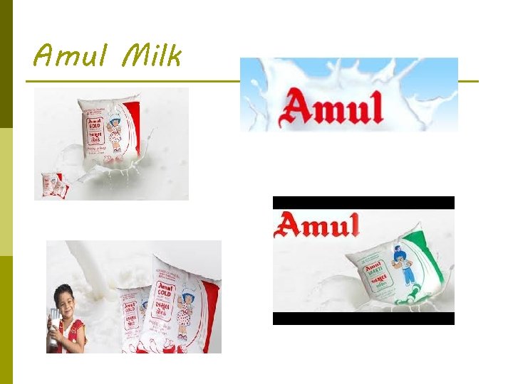 What is Amul Different My reflections Products Amul