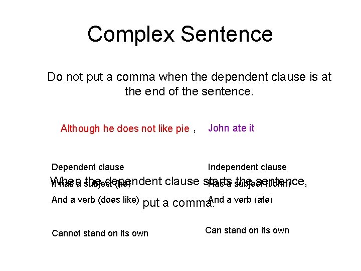 Click your way through this Power Point Complex