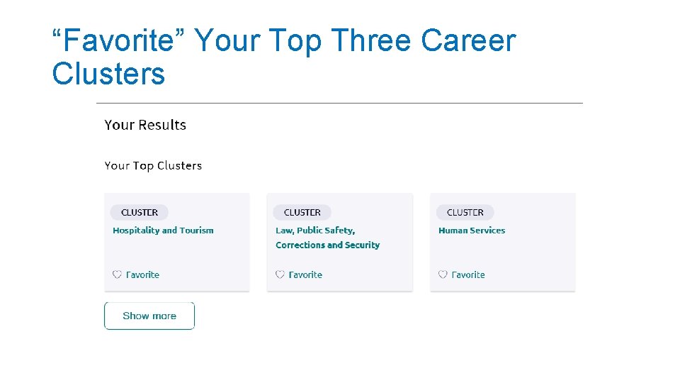 CP 9 Lesson 2 Career Cluster Finder Students