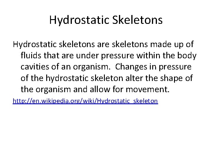 The Skeletal System Bryce Tappan Function of the
