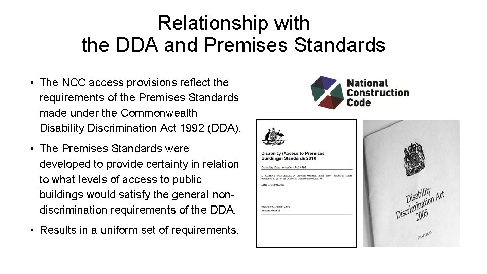 Volume One Disability Access Insert Corporate logo here