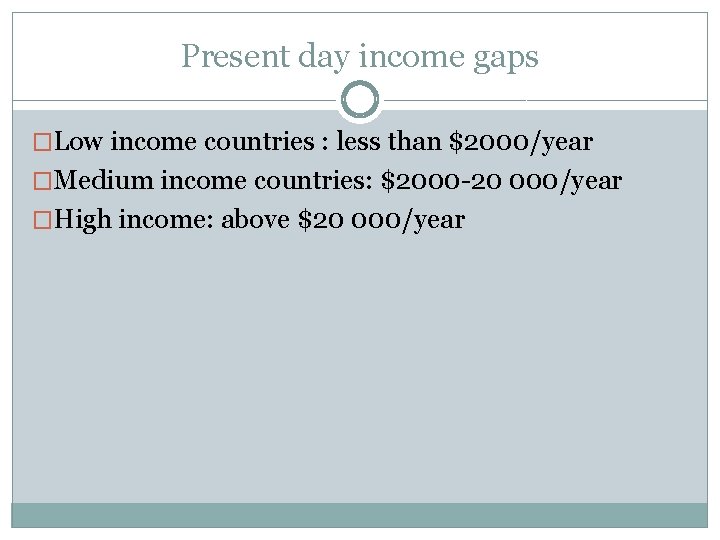 QUALITY OF LIFE ISSUES POVERTY In a global