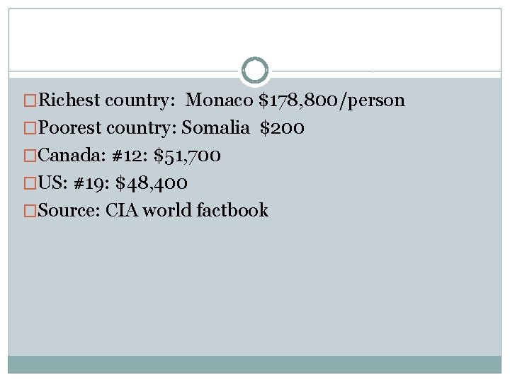 QUALITY OF LIFE ISSUES POVERTY In a global