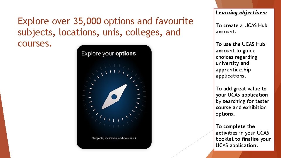 The UCAS Hub Search for universities colleges courses