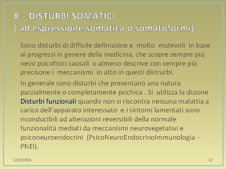 PSICODIAGNOSTICA DEI DISTURBI in ETA EVOLUTIVA Prof ssa