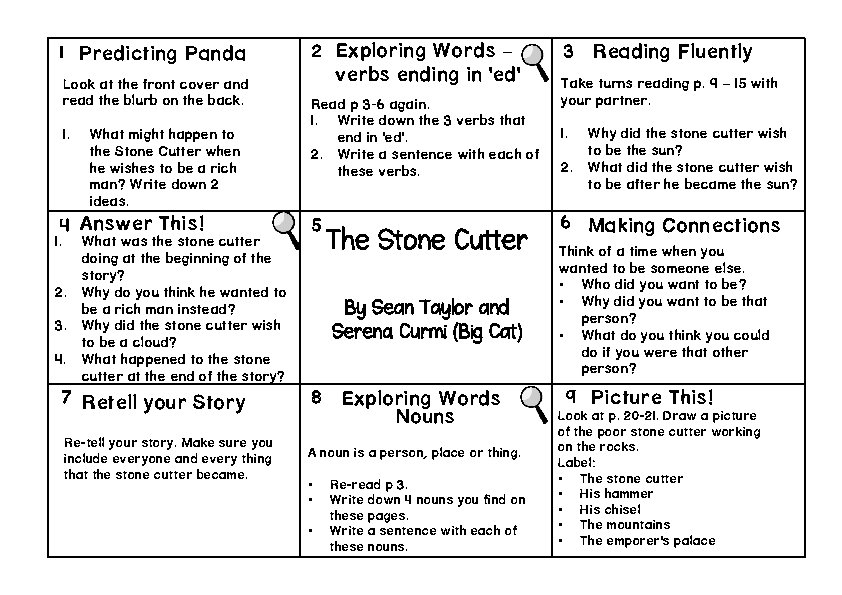 1 Predicting Panda Look at the front cover