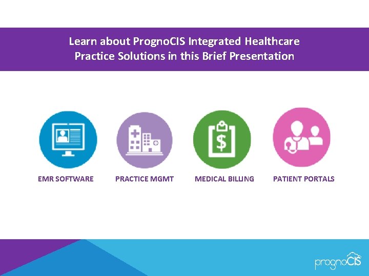 Learn about Progno CIS Integrated Healthcare Practice Solutions