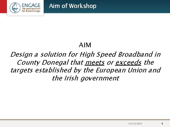 Designing a High Speed Broadband Solution for County