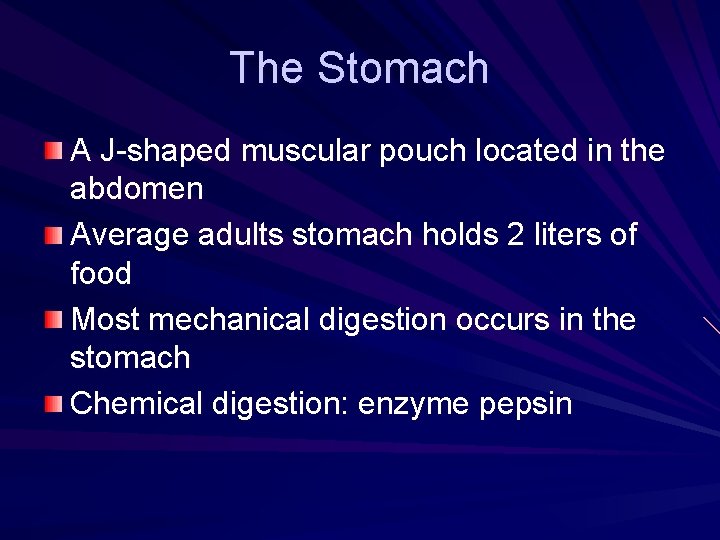 Digestion Sec 2 Functions of the DS It