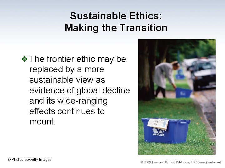 Environmental Ethics The Foundation of a Sustainable Society