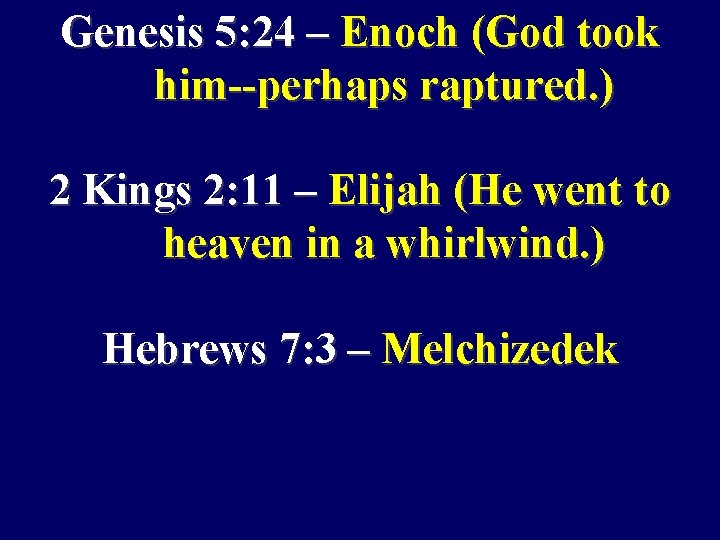 Lesson 42 The Book of Hebrews Scriptures in
