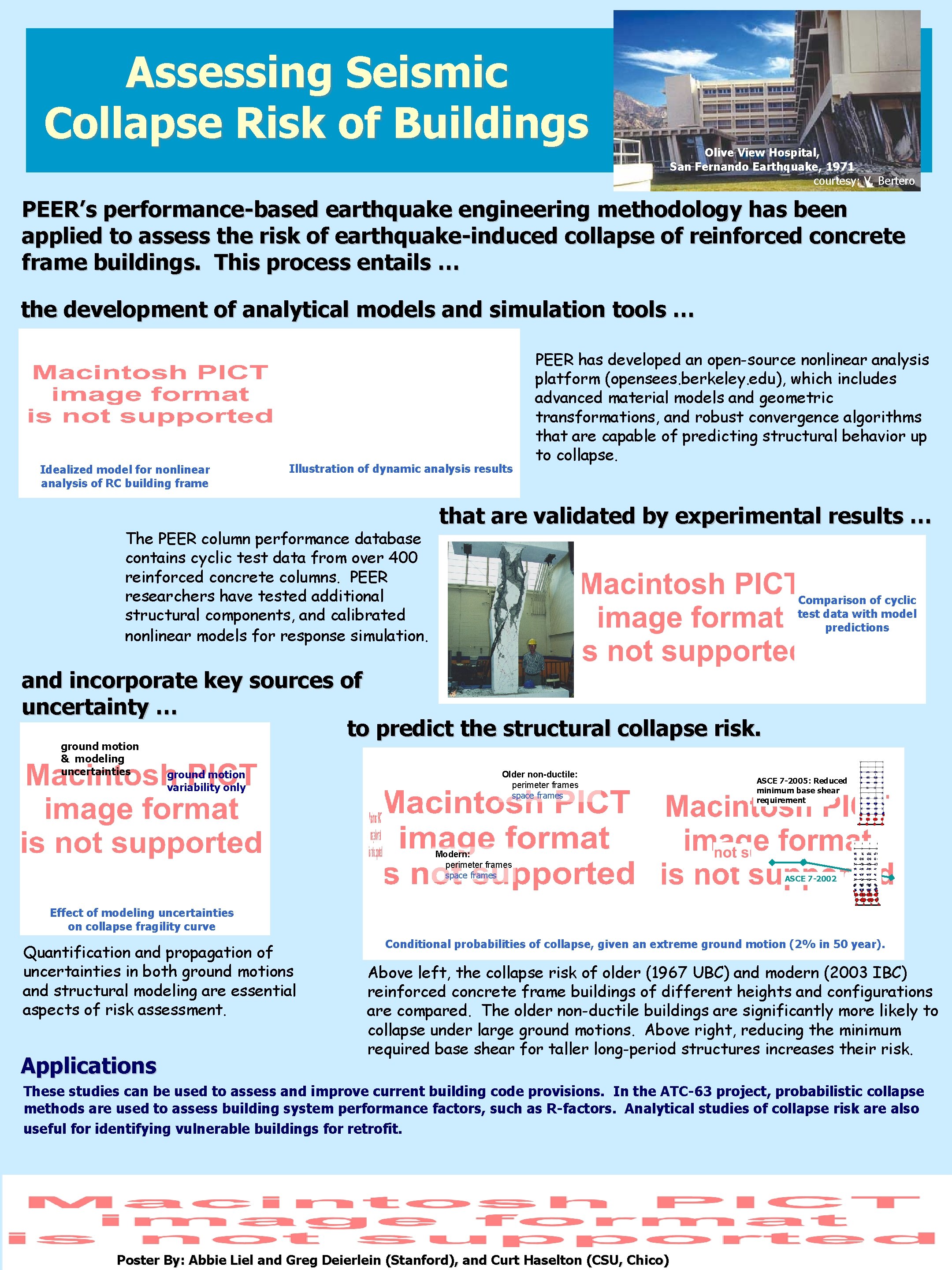 Assessing Seismic Collapse Risk of Buildings Olive View