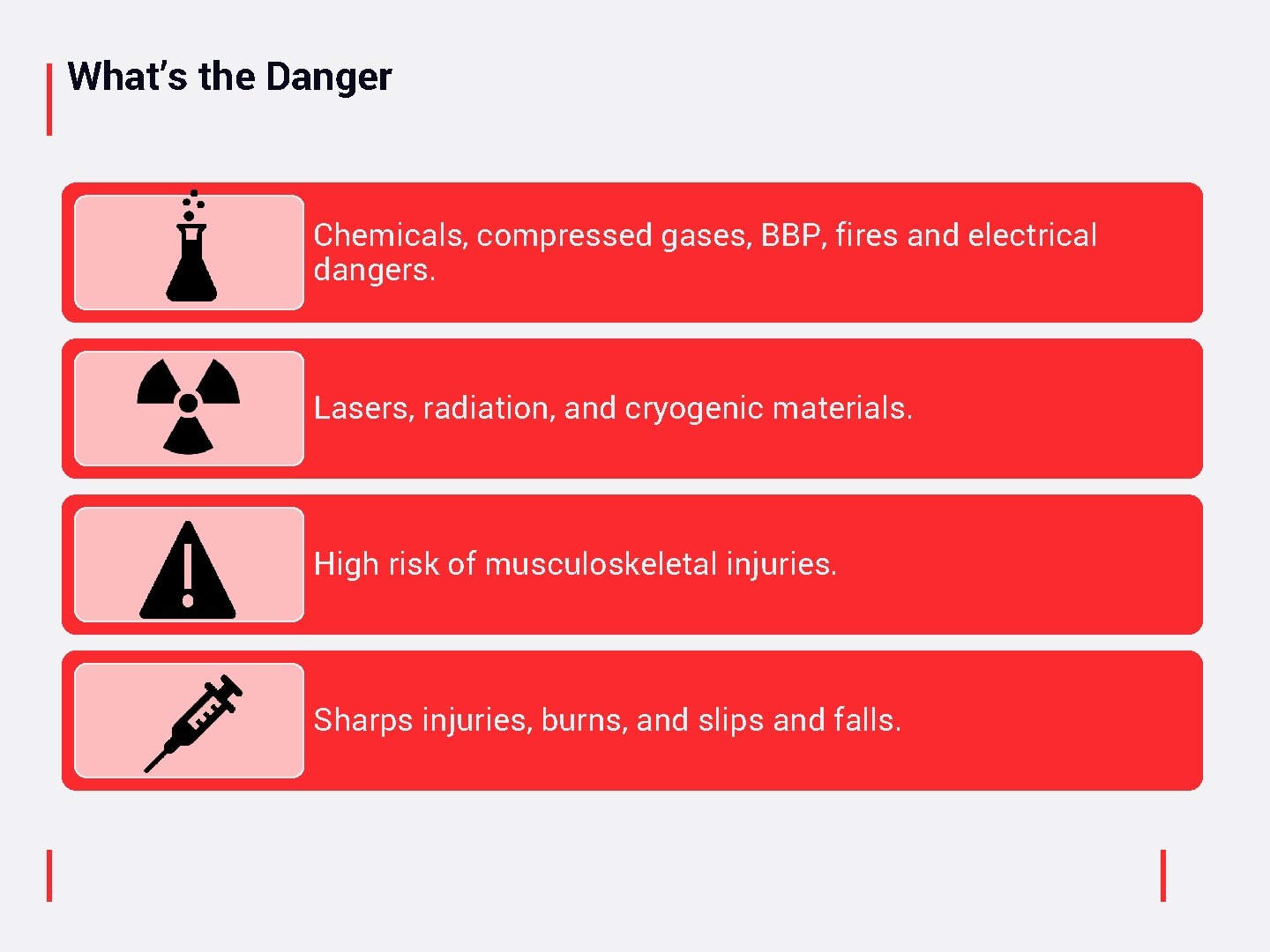 Dont be a Mad Scientist in the Lab