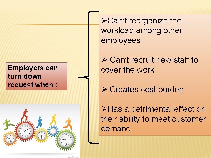 Flexitime Legislation DEFINITION Flexible working can be adapted