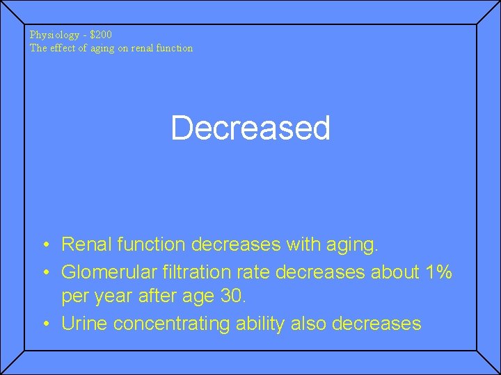 Lets Play Physiology Pharmacology Nursing Homes Famous Seniors