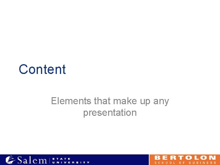 Tips for Creating Electronic Presentations Outline Overview Basics