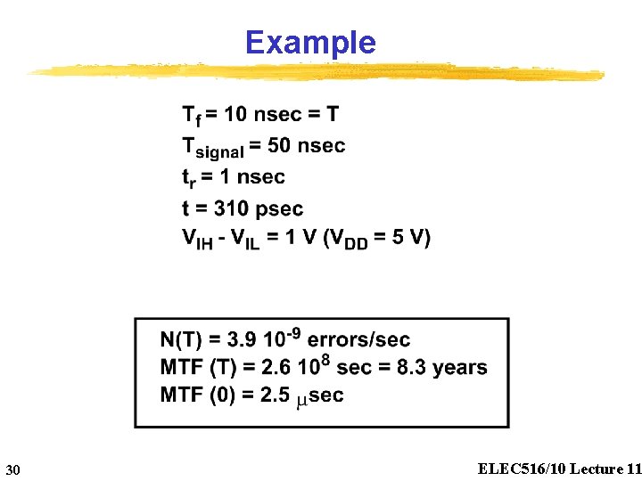 ELEC 516 VLSI System Design and Design Automation