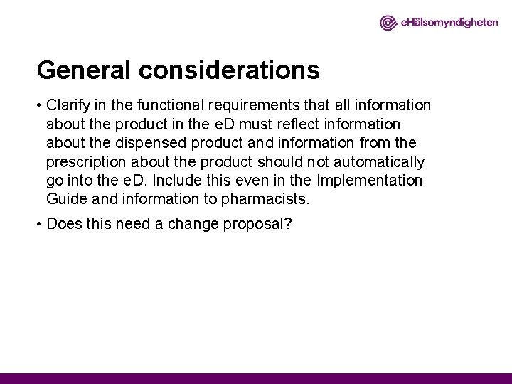 Improvements and clarifications e P crossborder Annika Ohlson