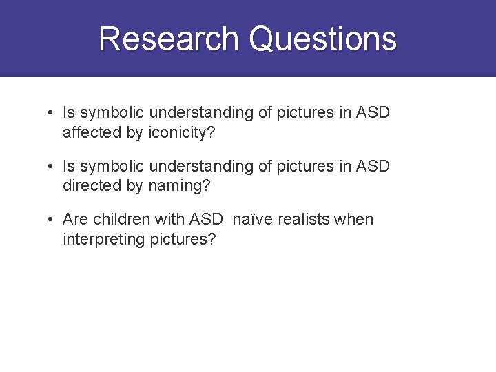 Symbolic understanding of pictures in typical development and