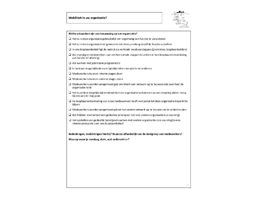 Loopbaanpaden Een verkenning Wat is een loopbaan Een