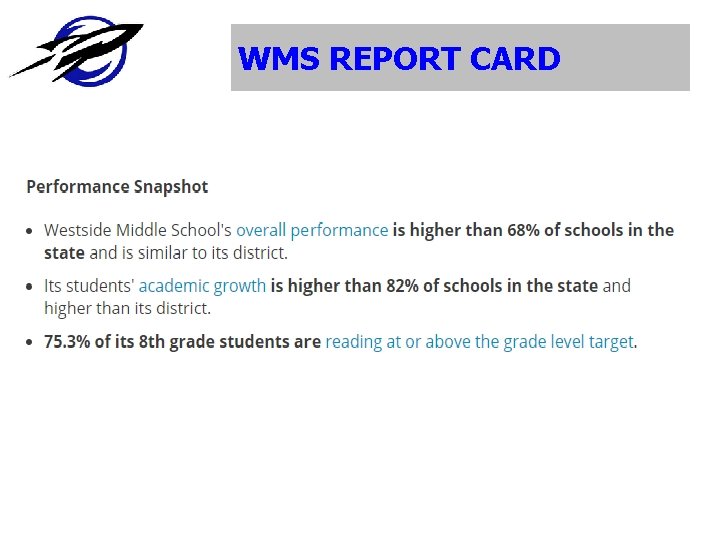 Westside Middle School Annual Title I Parent Meeting