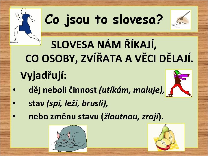 Popi jednm slovem co se na obrzcch dje