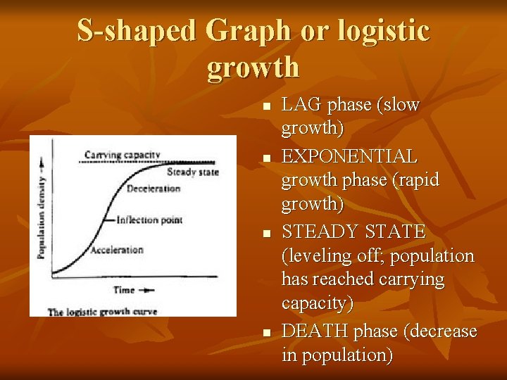 Goal 5 ECOLOGY Ecosystem HABITAT n n n