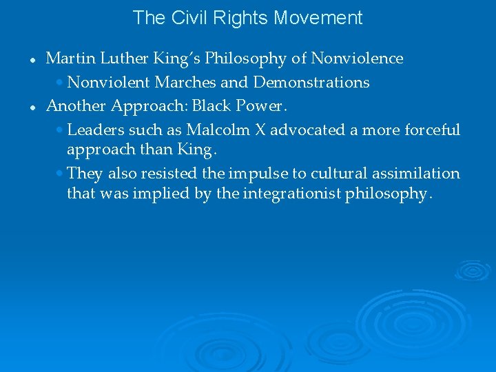 American Government and Politics Today Chapter 5 Civil