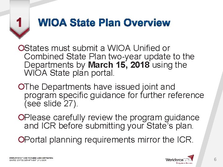 Presented by U S Department of Labor U