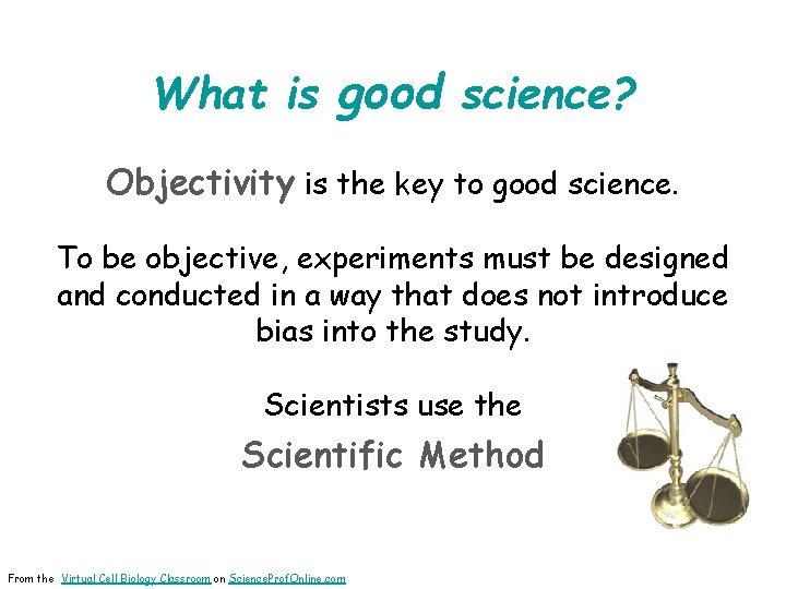 About Science Prof Online Power Point Resources Science