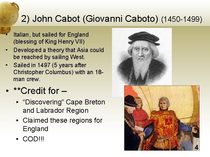 First Europeans in Canada Canadian History Grade 11